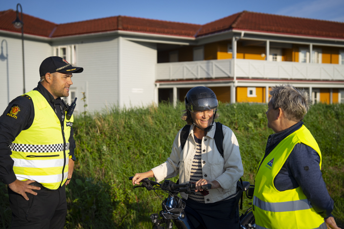 Trafikksikkerhet i fokus på Labakken skole - Vestfold fylkeskommune
