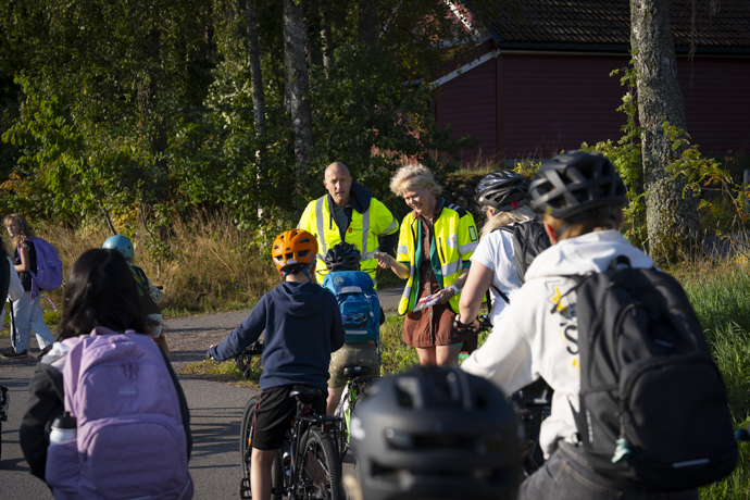 Trafikksikkerhet i fokus på Labakken skole - Vestfold fylkeskommune